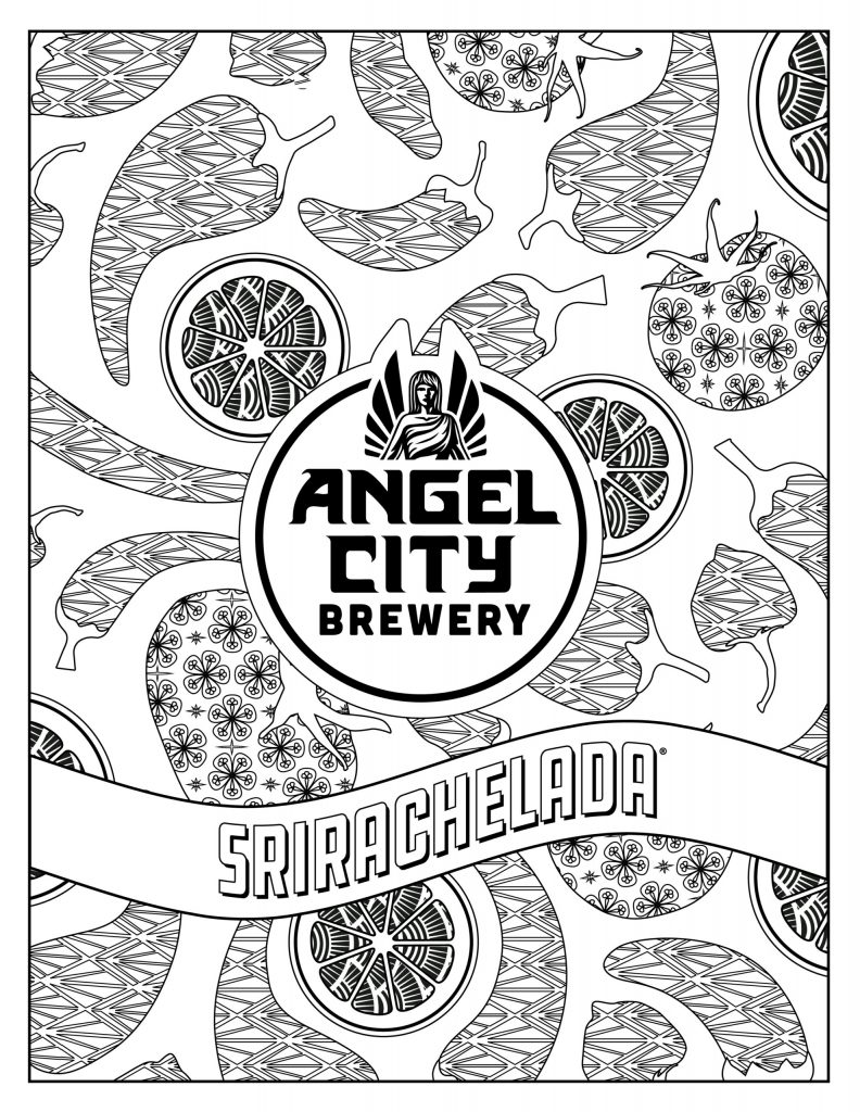 Angel City Coloring Pages - Angel City Brewery