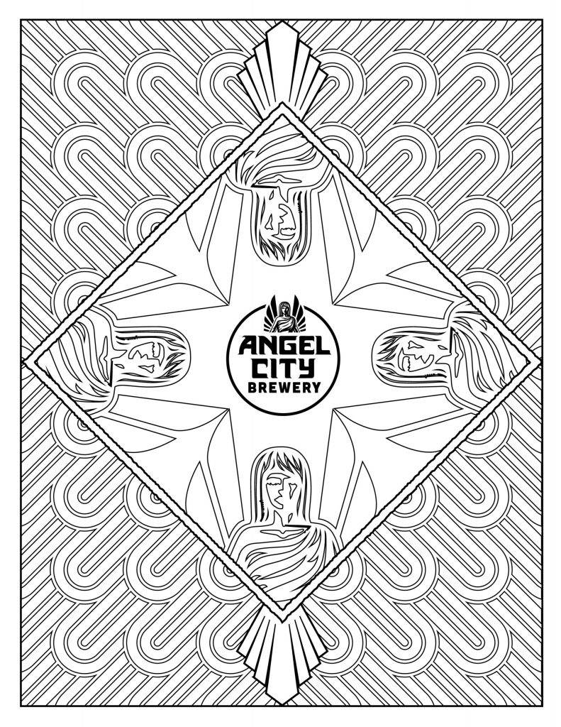 Angel City Coloring Pages - Angel City Brewery
